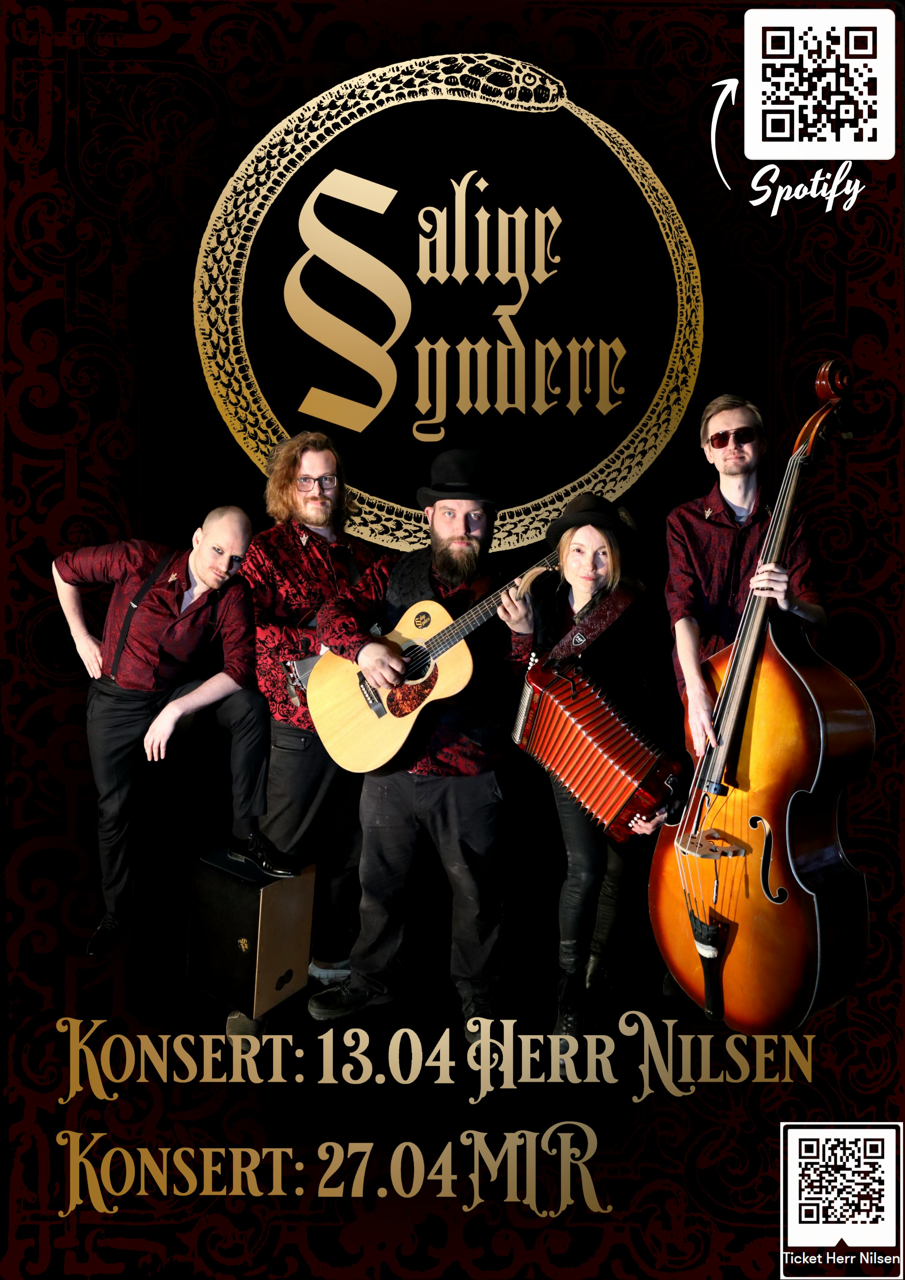 Book Salige Syndere - Akustisk band fra Horten med 5 medlemmer