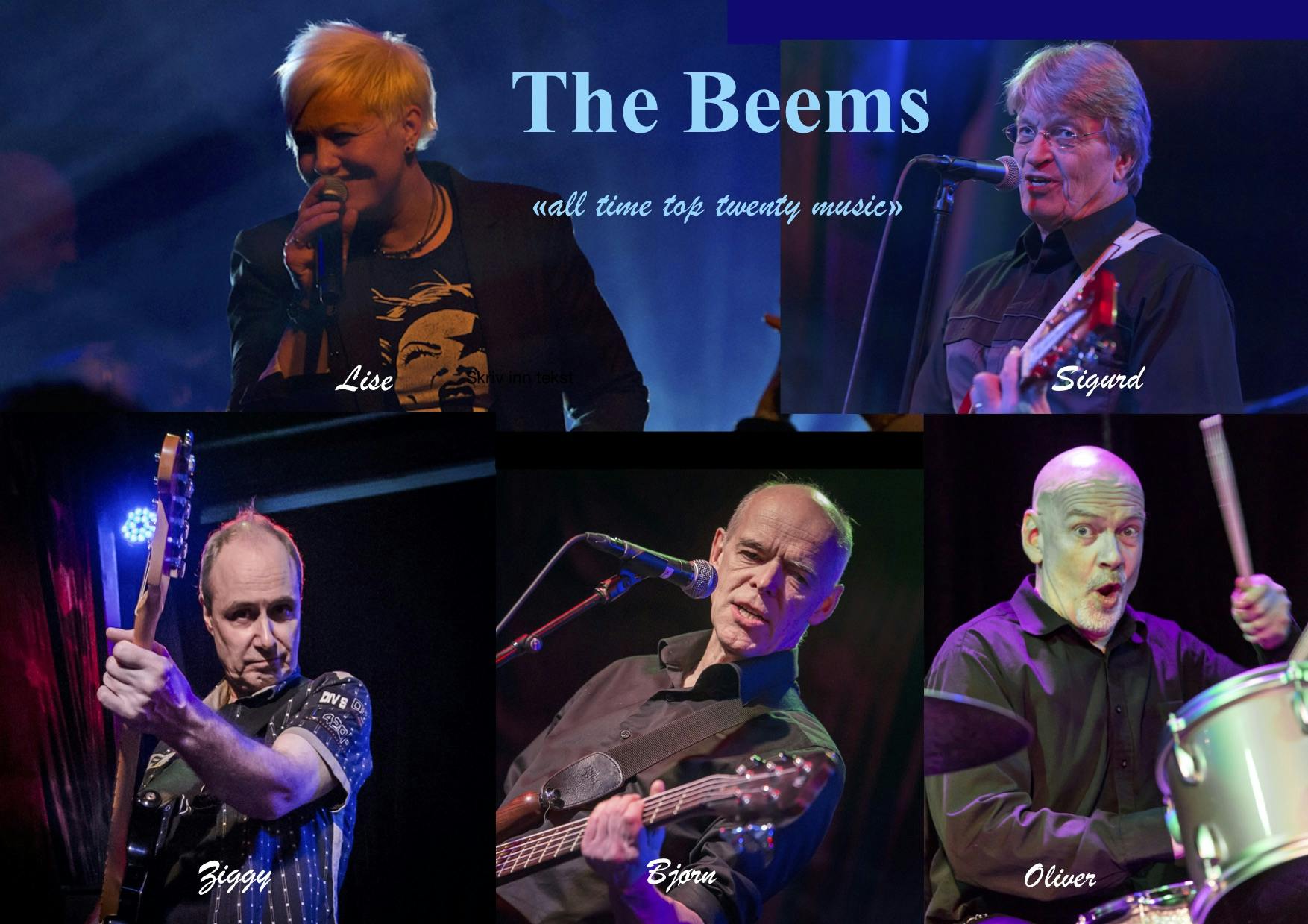 Book The Beems - Coverband fra Oppegård med 5 medlemmer