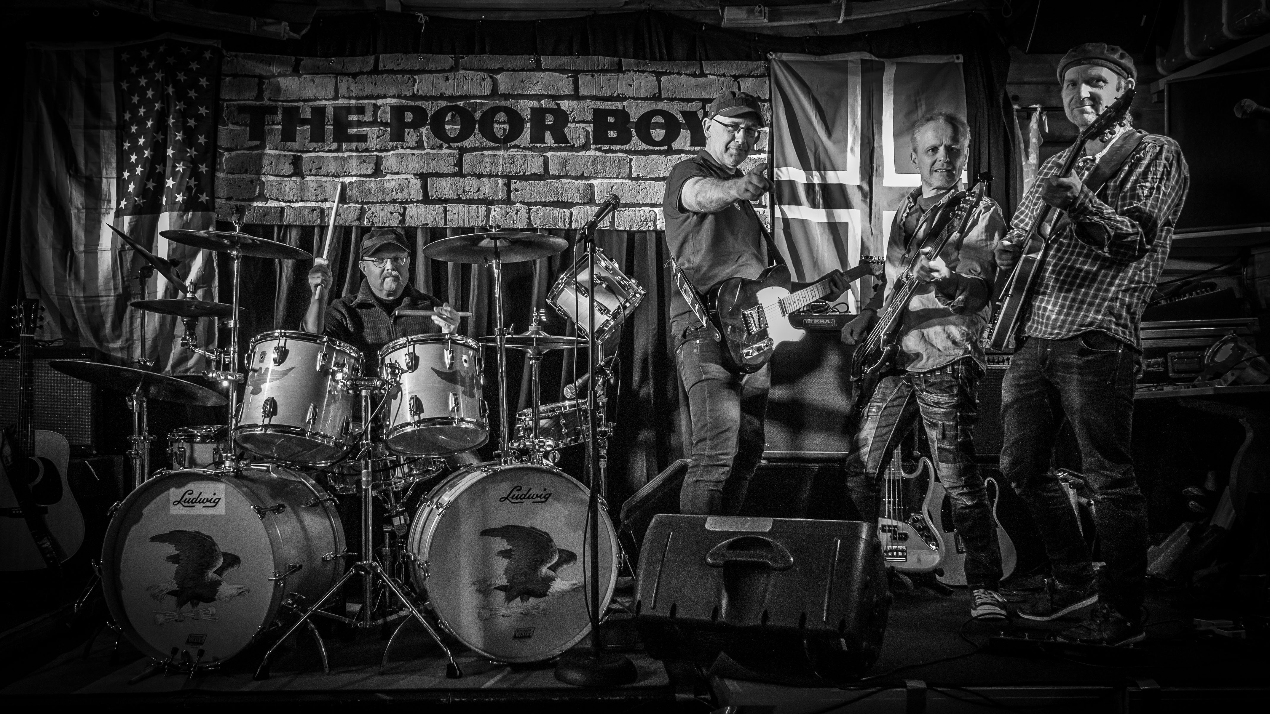 Book The Poor Boys cc Revival Band - Tributeband fra Bergen med 4 medlemmer